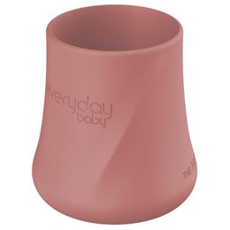 Silikon-Becher everyday baby - DRINK & LEARN 2er Set in rot