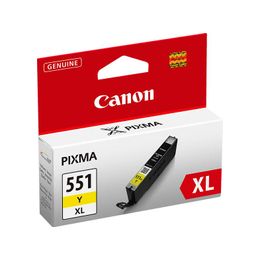 Canon CLI 551XL Y Tintenpatrone Gelb (6446B001)
