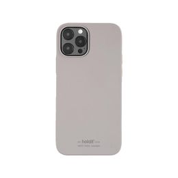 HoldIt Silicone Case, Backcover, Apple, iPhone 12, 12 Pro, Taupe