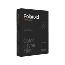 Polaroid i-Type Farbfilm mit schwarzem Rahmen 8x Sofortbildfilm Schwarzer