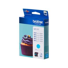 Brother LC 123 C Tintenpatrone Cyan (LC-123C)