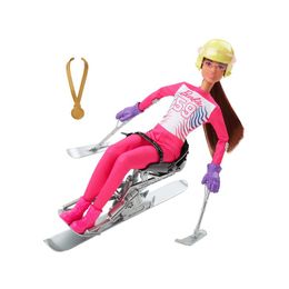Barbie Para Sport Ski Alpin Barbie Set inkl. Zubehör Spielzeugpuppe Mehrfarbig