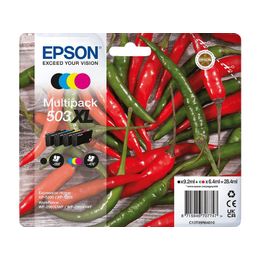 Epson Epson 503XL Multipack - 4er-Pack Tintenpatrone Magenta, cyan, gelb, schwarz (C13T09R64010)