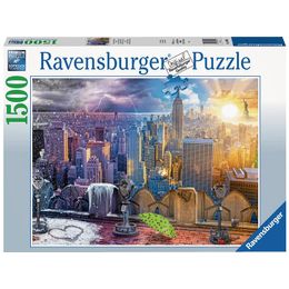 Ravensburger New York im Winter und Sommer Puzzle Mehrfarbig