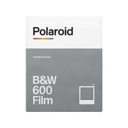 Polaroid Sofortbildfilm Schwarz und Weiß für 600 i-Type weißer Rahmen