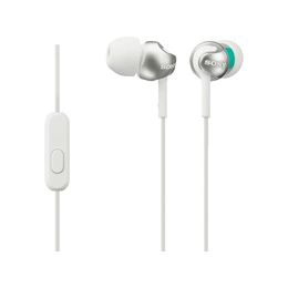 Sony MDR-EX110AP, In-ear Kopfhörer Weiß