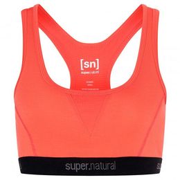 super.natural - Women's Semplice Bra - Sport-BH Gr XS rot