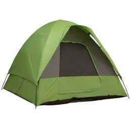 Outsunny Campingzelt für 4-5 Personen grün 300 x 300 x 230 cm (LxBxH)