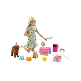 Barbie Doll And Puppy Party Playset (Blonde)