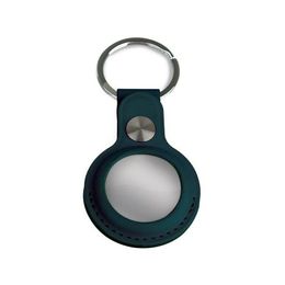 Light Solutions Airtag Key Ring - Leather - Green