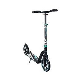 Muuwmi Aluminium Scooter Pro 230/205 mm schwarz/t&uuml;rkis