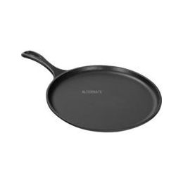 LODGE Cr&ecirc;pespfanne L9OG3, mit Stiel schwarz, &Oslash; 27cm