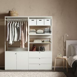 IKEA PLATSA Kleiderschrank m 2 Türen+3Schubl.