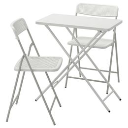 IKEA TORPARÖ Tisch + 2 Klappstühle/außen