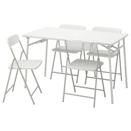 IKEA TORPARÖ Tisch+4 Klappstühle/außen