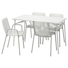 IKEA TORPARÖ Tisch+4 Armlehnstühle/außen