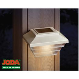 Joda 2er Set Topline Solarleuchte m. Akku Solarlampe Garten Licht Hauslampe weiß