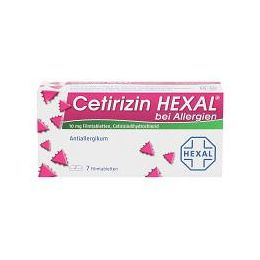 CETIRIZIN HEXAL Filmtabletten bei Allergien 7 St