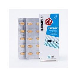 KARSIVAN 100 Filmtabletten f.Hunde 60 St