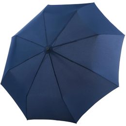 Doppler® Taschenregenschirm Carbonsteel Magic Uni, Navy, blau