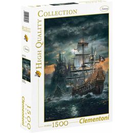 Clementoni® Puzzle High Quality Collection, Das Piratenschiff, 1500 Puzzleteile, Made in Europe, FSC® - schützt Wald - weltweit, bunt