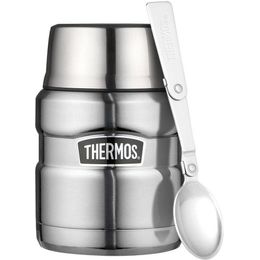 Thermos Thermobehälter Stainless King, Edelstahl, (1-tlg), 470 ml, silberfarben