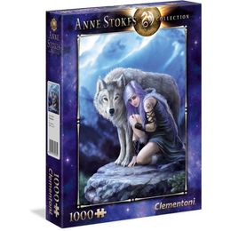 Clementoni® Puzzle Anne Stokes Collection, Beschützer, 1000 Puzzleteile, Made in Europe, bunt