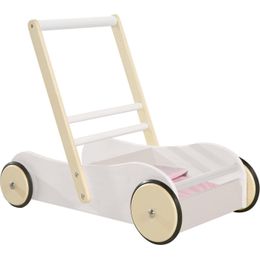 Roba® Puppenwagen Holzspielzeug, Wagen Scarlett, weiß, weiß