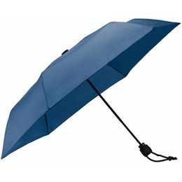 Euroschirm® Taschenregenschirm light trek® ultra, marine, extra leicht, blau