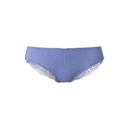 Lascana Brasilslip blauviolett Gr. 32/34 für Damen. Körpernah