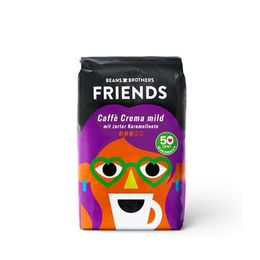 Tchibo BEANS BRotHERS FRIENDS Caffè Crema Mild - 500 g Ganze Bohne