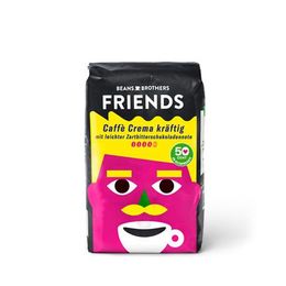 Tchibo BEANS BRotHERS FRIENDS Caffè Crema Kräftig - 500 g Ganze Bohne