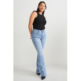 C&A Curvy Jeans-High Waist-Bootcut-LYCRA®