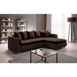 Ecksofa Polstercouch Sofa mit Schlaffunktion fiorenzo mini l MA124-SU29 - Furnix
