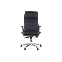 hjh OFFICE Chefsessel Profi Chefsessel VILLA 20 Leder mit Armlehnen