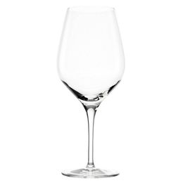 Stölzle Rotweinglas Exquisit, Kristallglas, 645 ml, 6-teilig, weiß