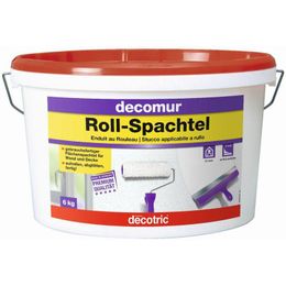 Decotric - Glatte Wand Roll-Spachtel 6kg Grundierungen