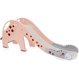 BABY VIVO - Rutsche / Kinderrutsche - Giraffe in Pink