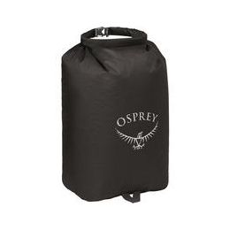 Osprey Ultralight Drysack 12, Packsack schwarz Typ: Packsack - Trekking Material: 100% recycletes Ripstop-Nylon Kapazität: 12 Liter Volumen