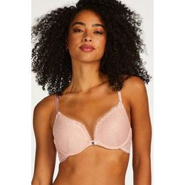 Hunkemöller Hunkemöller Vorgeformter Push-up-Bügel-BH Marine Rosa