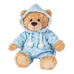 HERMANN TEDDY ORIGINAL Hermann Teddy - Kuscheltier Schlafanzugbär (30cm) in blau