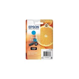 Epson 33XL - Black Ink - Original cyan - Tintenpatrone Cyan
