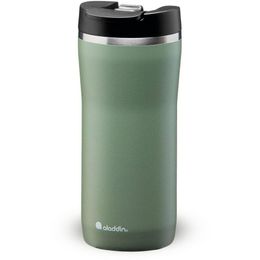 Aladdin Thermobecher Barista Mocca Thermavac, Edelstahl, 0,35 Liter, gelb|grün