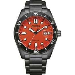Solaruhr Citizen "AW1765-88X" Armbanduhren rot (schwarz) Herren Solaruhren