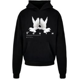 Lost Youth Sweatshirt 'Dove' Herren Gr&ouml;&szlig;e XXXL pastellrot / schwarz / wei&szlig;