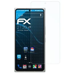 atFoliX Schutzfolie Displayschutz für Leica Leitz Phone 2, (3 Folien), Ultraklar und hartbeschichtet, weiß