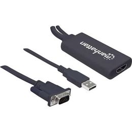 Manhattan AV Konverter 152426 [VGA, USB 2.0 - HDMI]