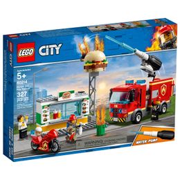 Lego® Konstruktionsspielsteine Lego® City 60214 Feuerwehreinsatz im Burger-Restaurant