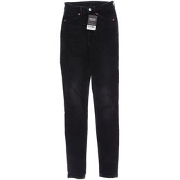 MONKI Damen Jeans, schwarz, Gr. 25