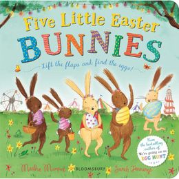 Bloomsbury UK Five Little Easter Bunnies - Martha Mumford, Pappband